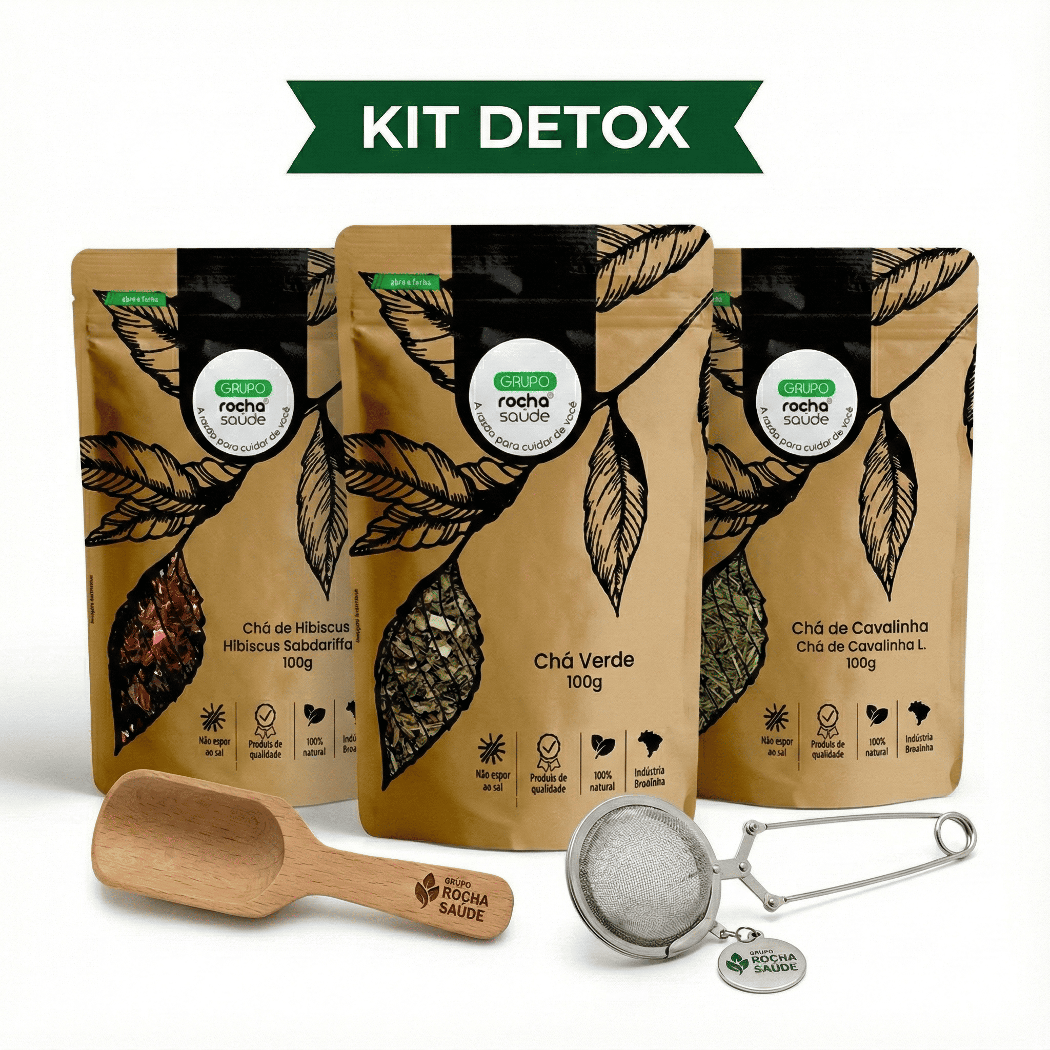 Kit Detox Natural Protocolo 7 dias Sinta-se M | Grupo Rocha
