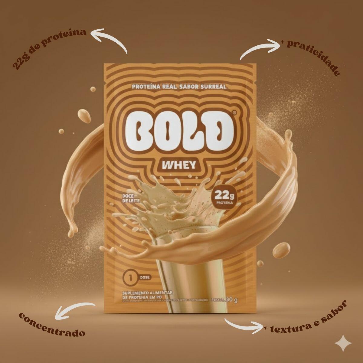 Comprar Sache Whey Protein 22g de Proteina Doce de Leite Super Saboroso ...