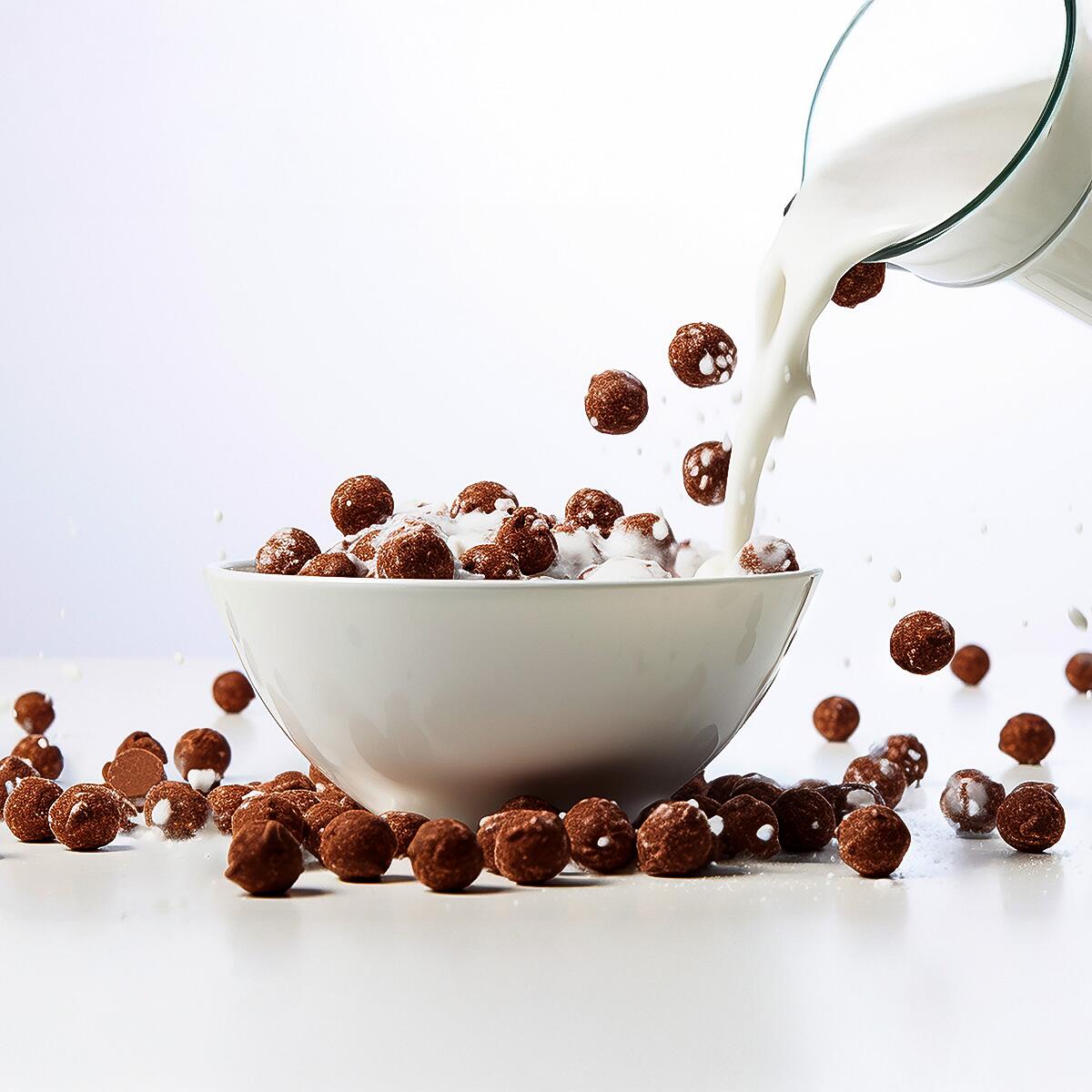 Cereal Choco Boll Corn Crocante e Saboroso para o Cafe
