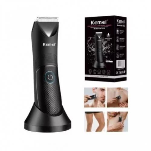 Comprar Aparador De Pelo P/ Corpo E Rosto Kemei Km-1838 Usb - Império das Maquinas
