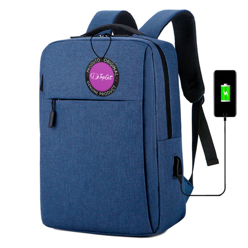 Comprar Mochila Impermeável para Notebook com USB TechBlend TopGet - a ...
