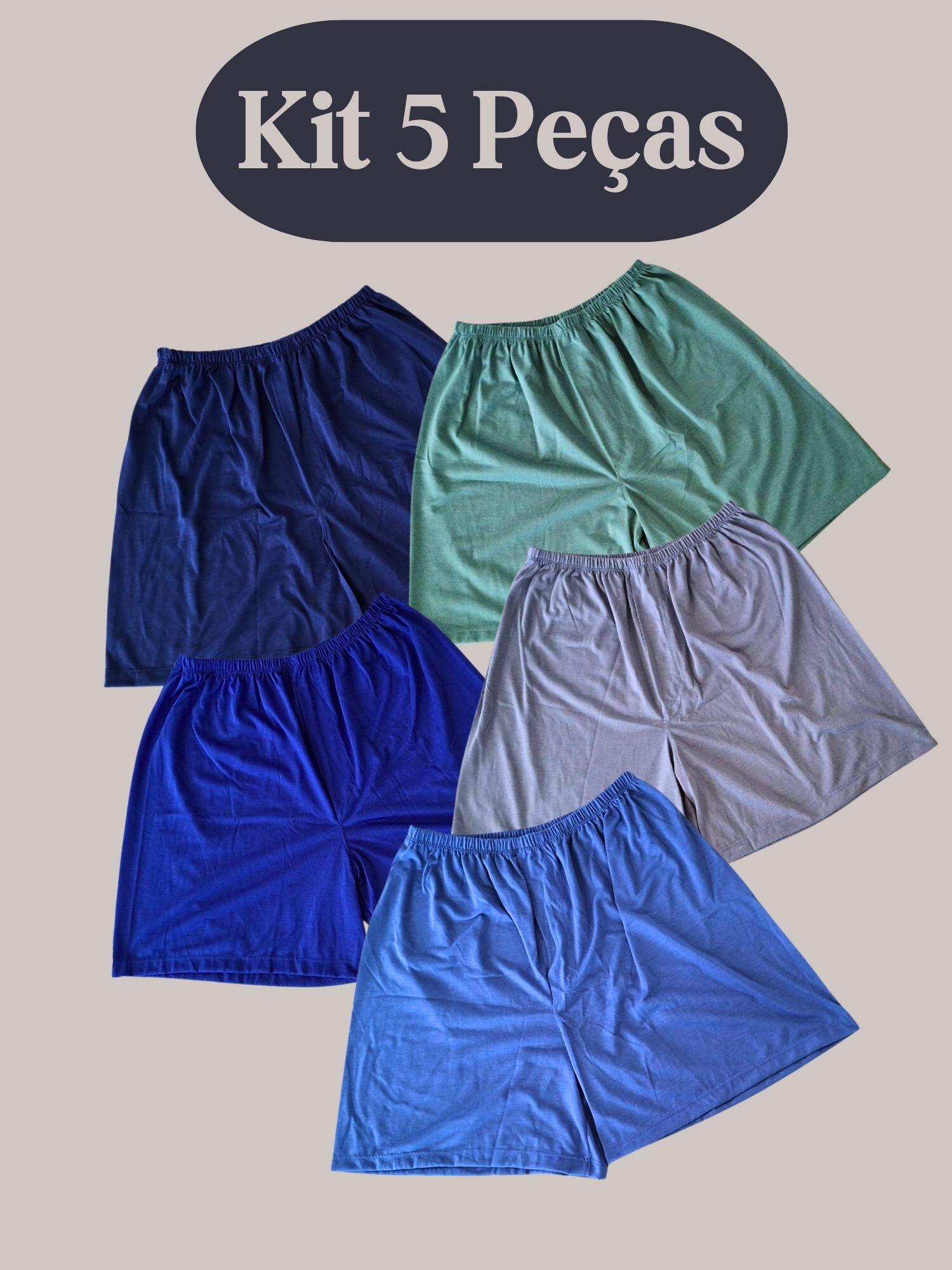 Comprar Kit samba canção com 05 unidades masculino