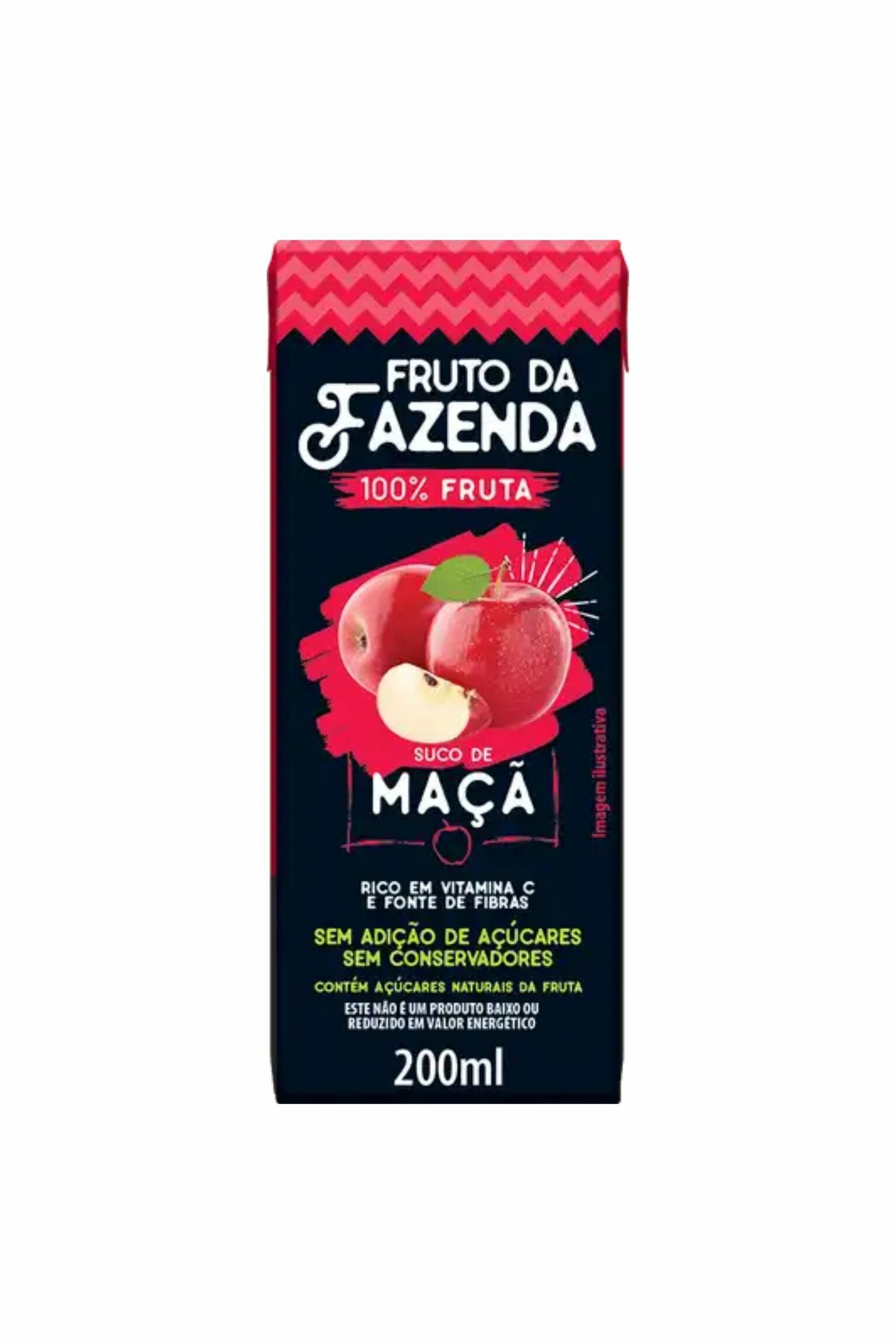 Comprar Suco de Maça - 200ml Fruto da Fazenda - a partir de R$5,12