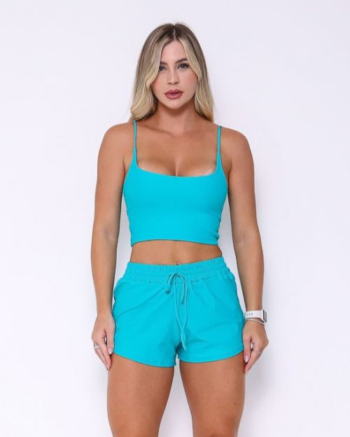 Comprar Conjunto Short Boxer Basic Light Alagoas + Top Regatinha - Lolla Fit