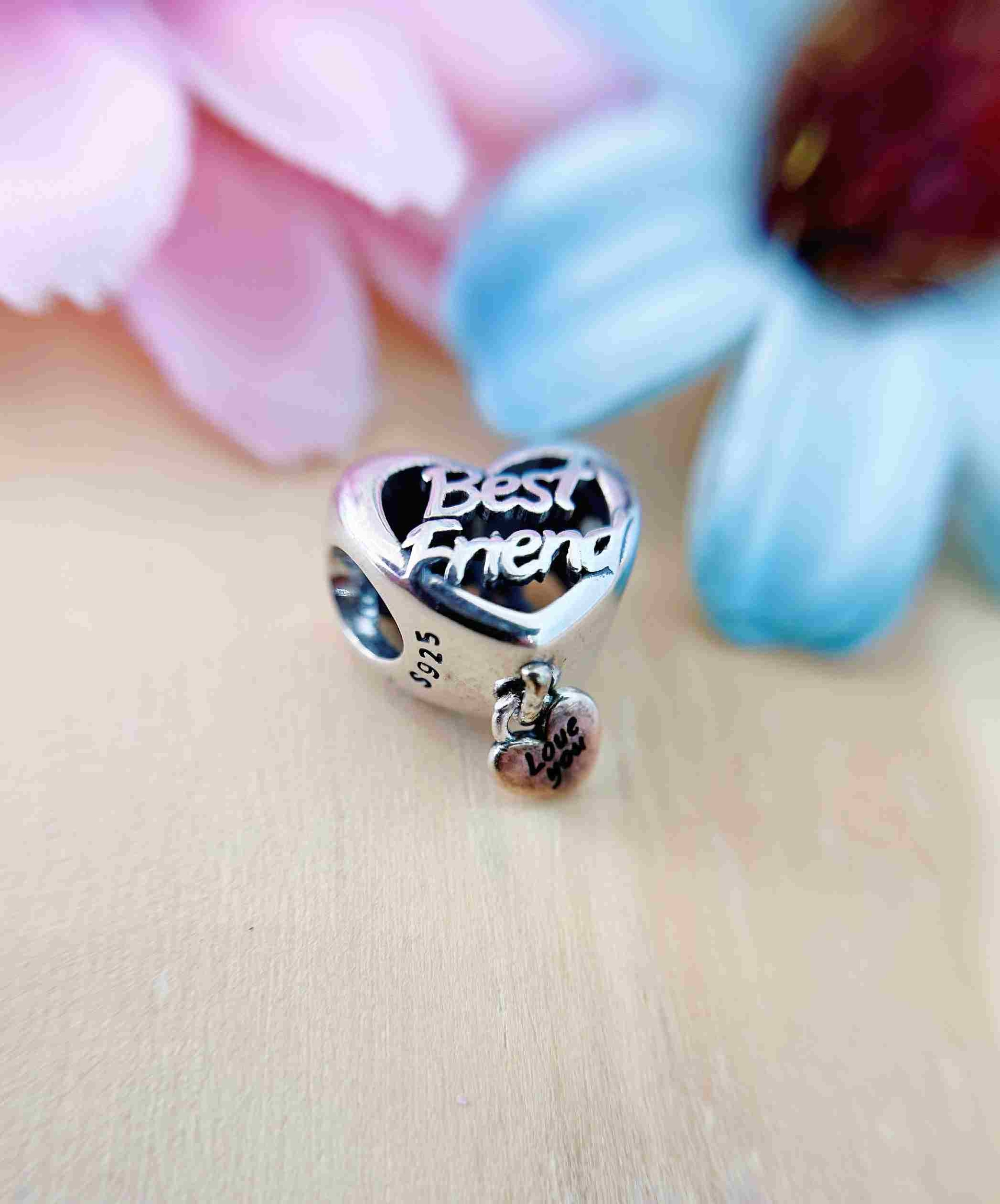 Comprar Berloque Coração (Best Friend) - CLPratas | Com você linda todo ...