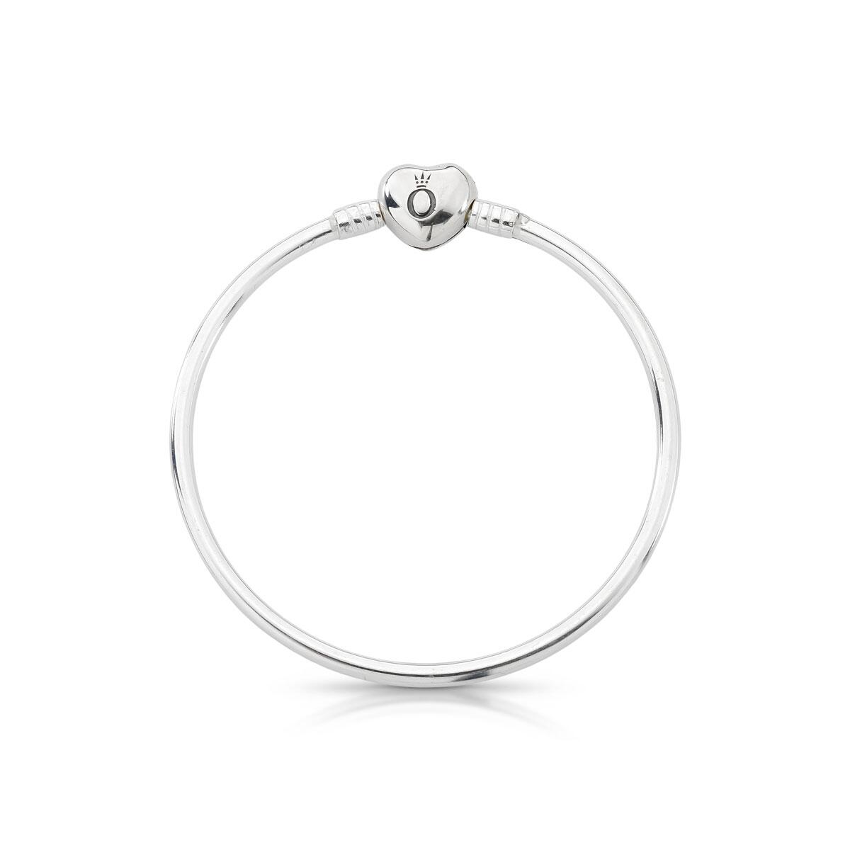 Comprar Bracelete Pandora Rígido Fecho Coração - a partir de R$261,28 ...