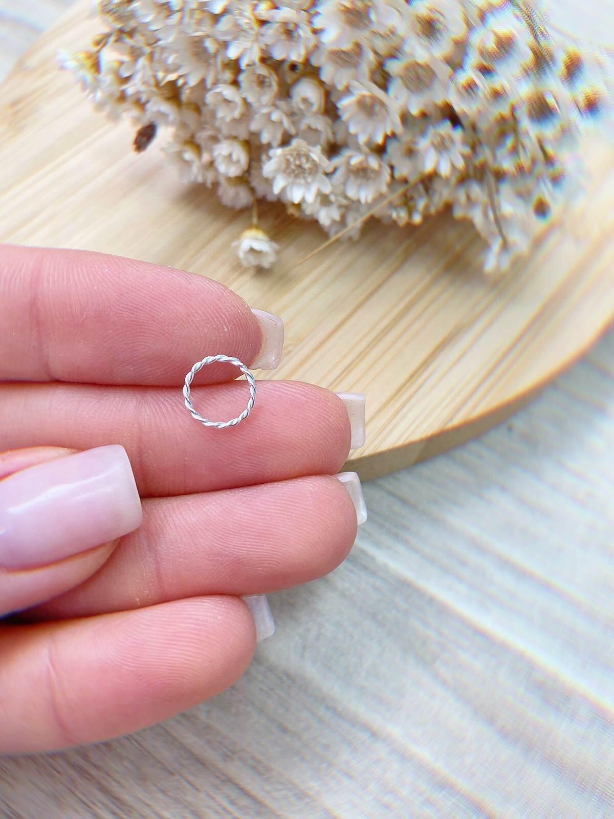 Comprar Piercing de Nariz Argola Torcida - a partir de R$27,81