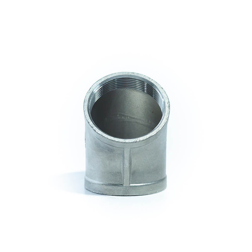 ACI-5-Cotovelo Aço Inox 316 45 Graus Rosca Fêmea