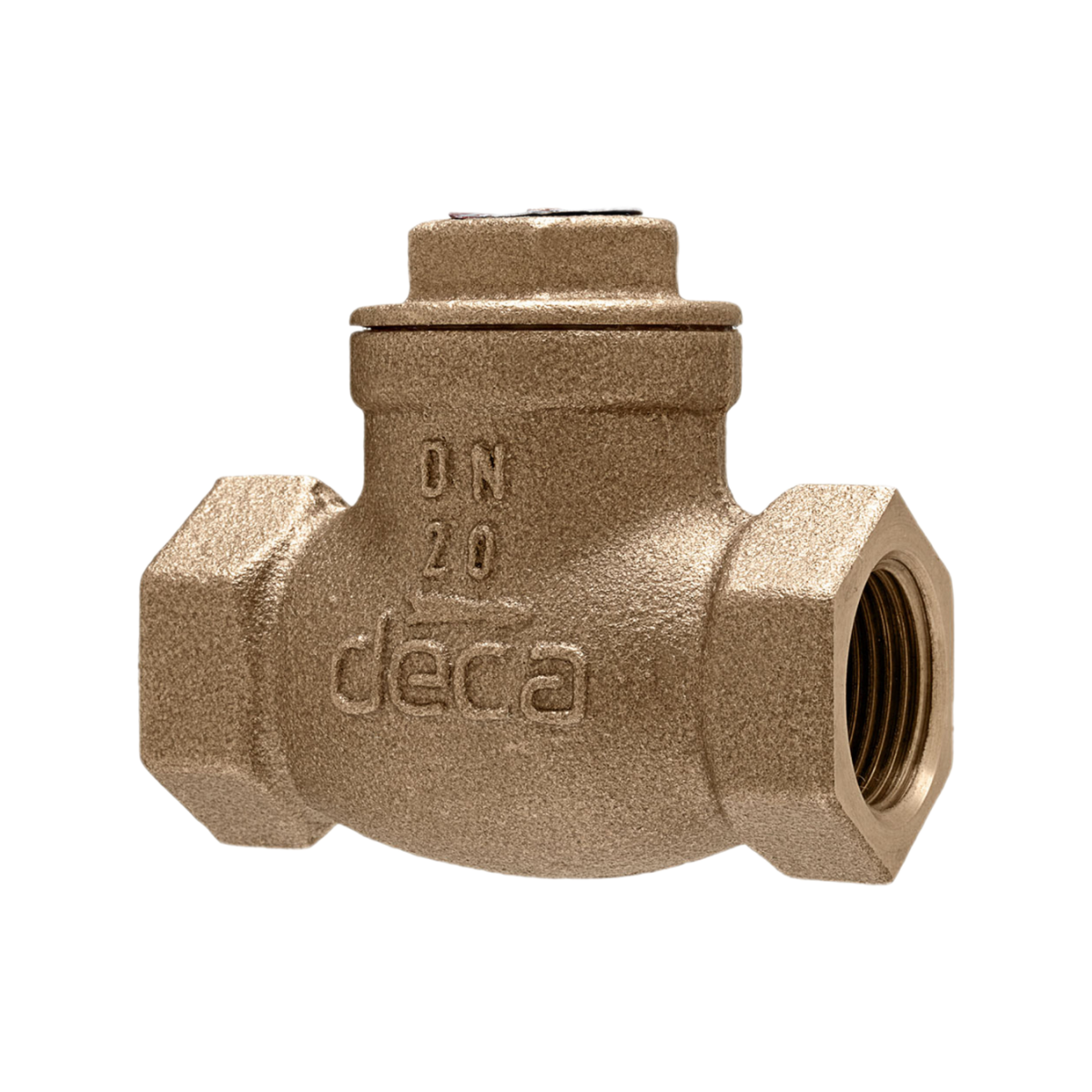 Válvula Retenção Horizontal Bronze DECA Metálico FIG: 040