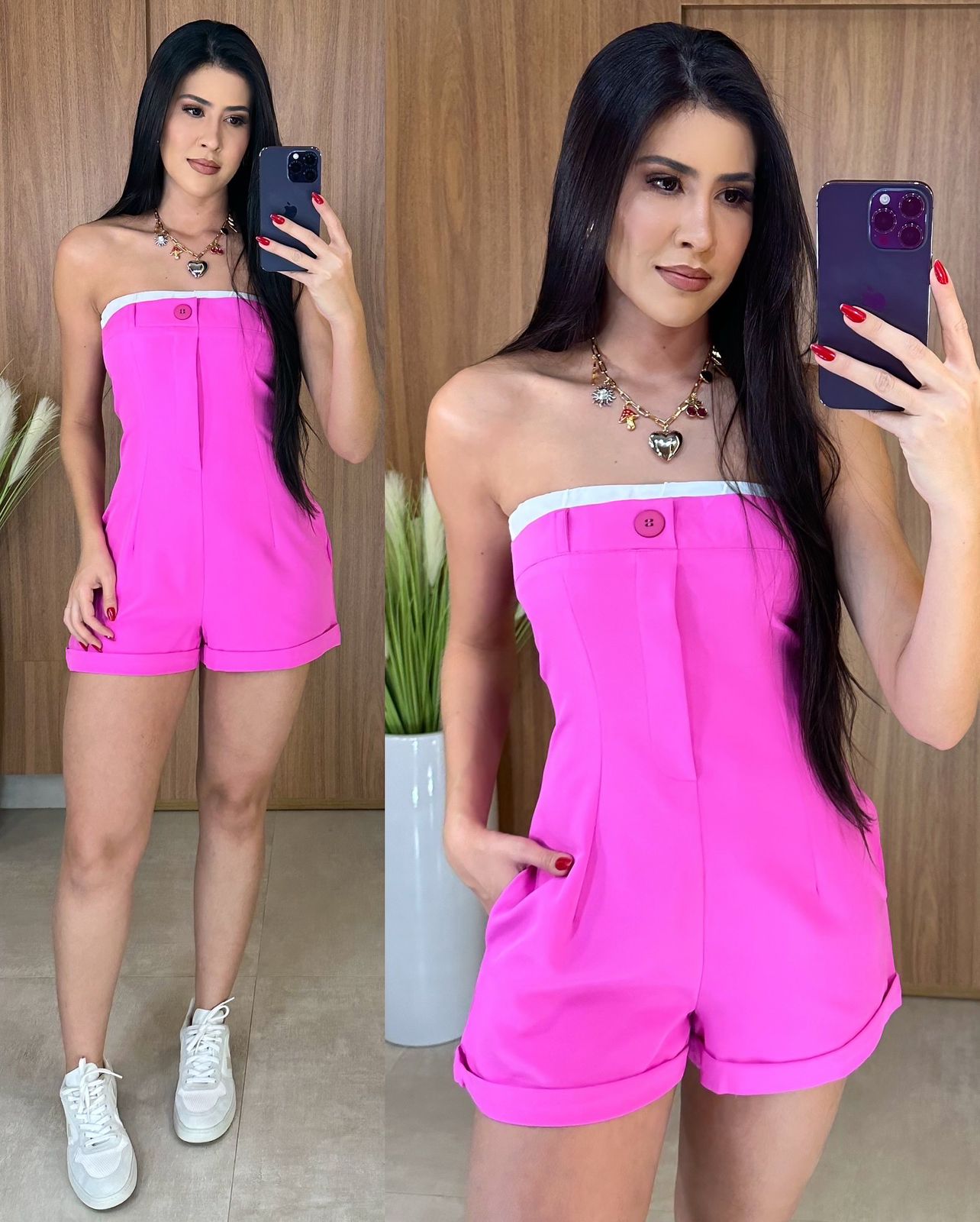 Comprar MACAQUINHO ALFA BICOLOR - Moda Bijoux