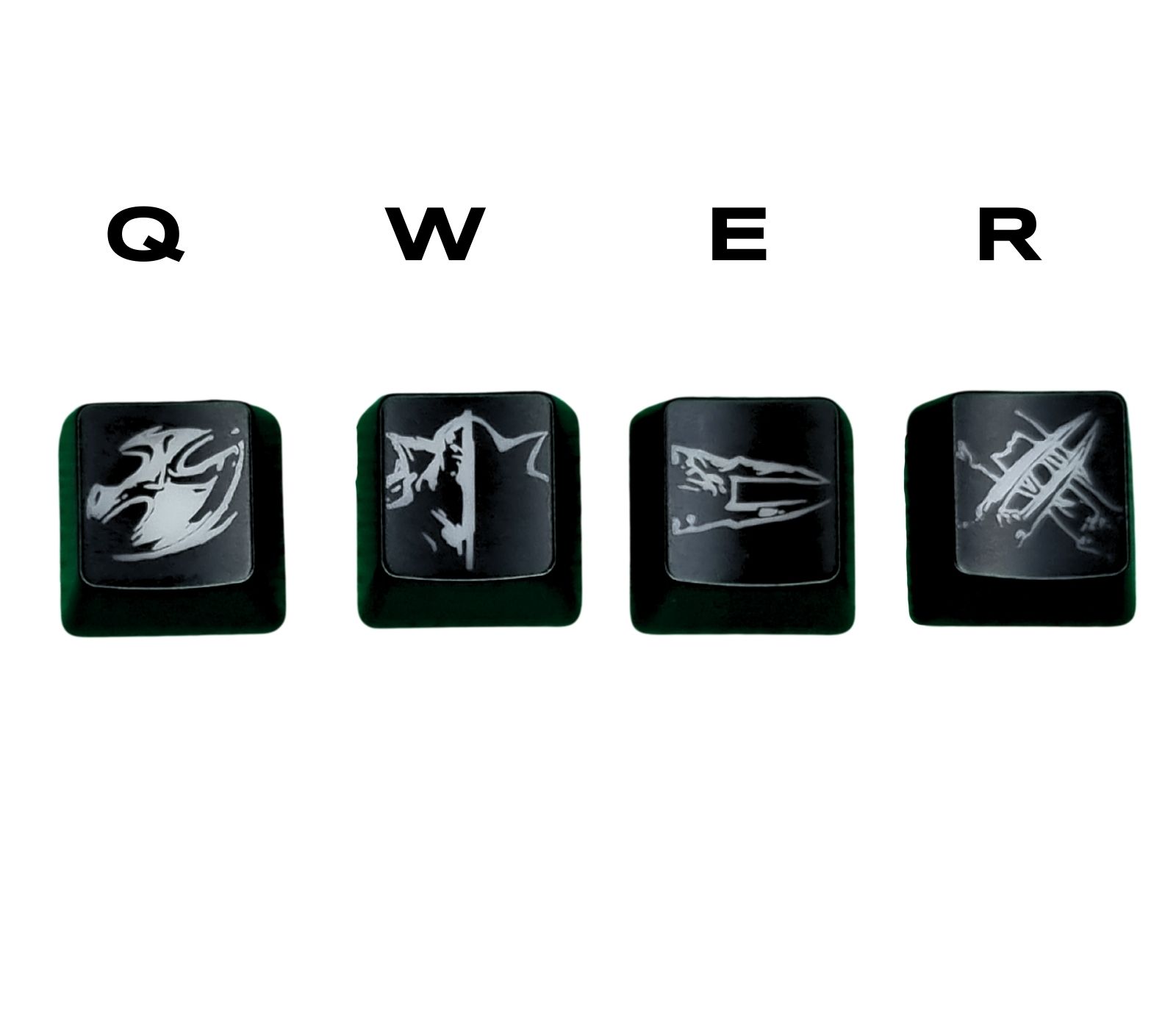 Keycaps Zed League of Legends - 4 Teclas Personalizadas (ABS, OEM R3 ...
