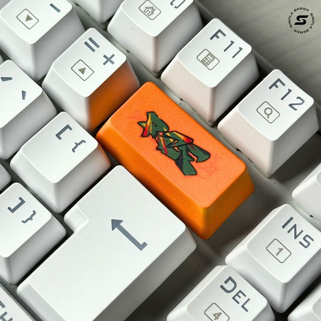 Raze - 10 Keycaps Valorant Raze (PBT, Perfil OEM) - a partir de R$99,75
