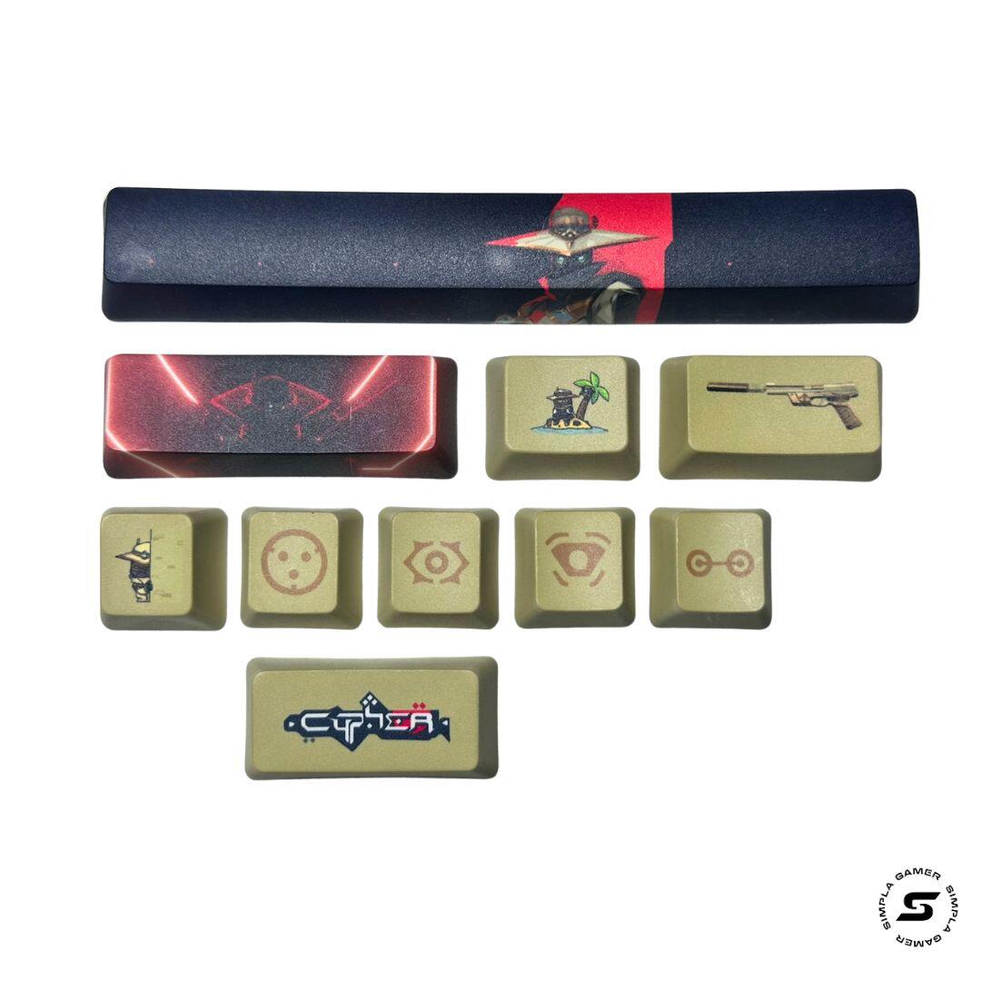 Comprar Cypher - 10 Keycaps Valorant Cypher - a partir de R$99,75 ...