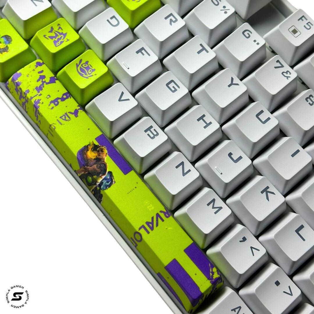 Gekko Valorant - Kit 10 Keycaps de Valorant Gekko Personalizadas - a ...
