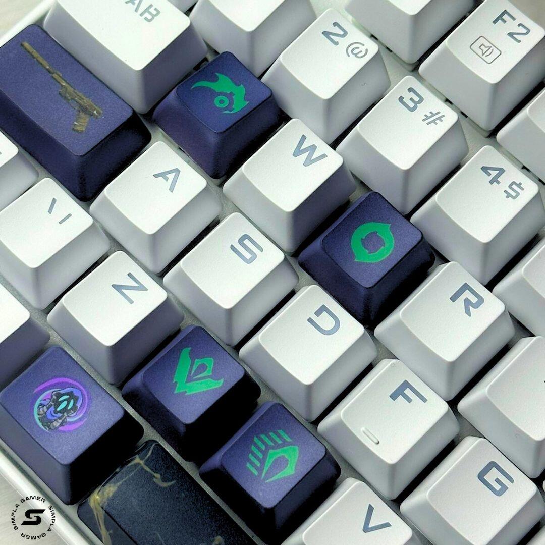 Omen Valorant - 10 Keycaps Personalizadas Valorant Omen - a partir de R ...