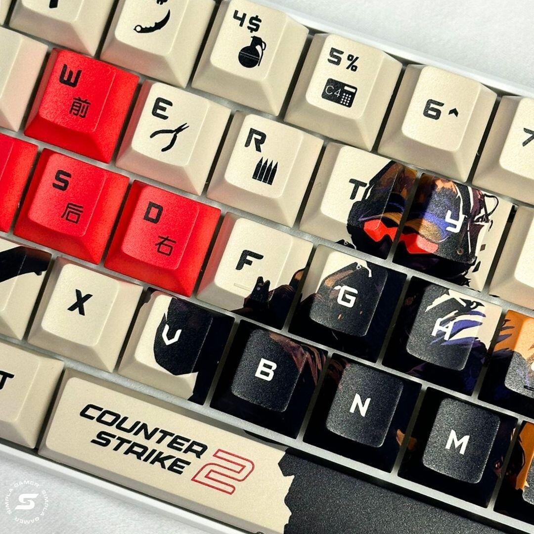 Comprar Keycaps Counter-Strike 2 - 130 teclas personalizadas - Keycaps ...