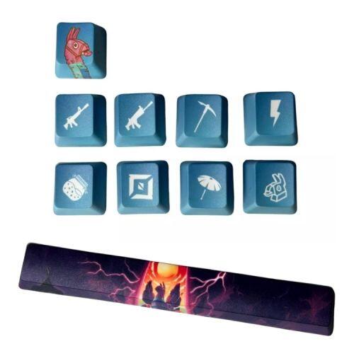 10 Keycaps Fortnite - Teclas do Fortnite - a partir de R$80,18