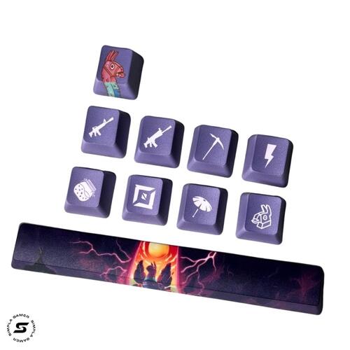 10 Keycaps Fortnite - Teclas do Fortnite - a partir de R$80,18