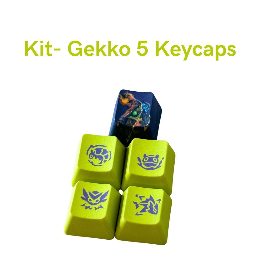 Comprar Gekko - Kit 5 Keycaps Valorant Gekko - a partir de R$38,00 ...