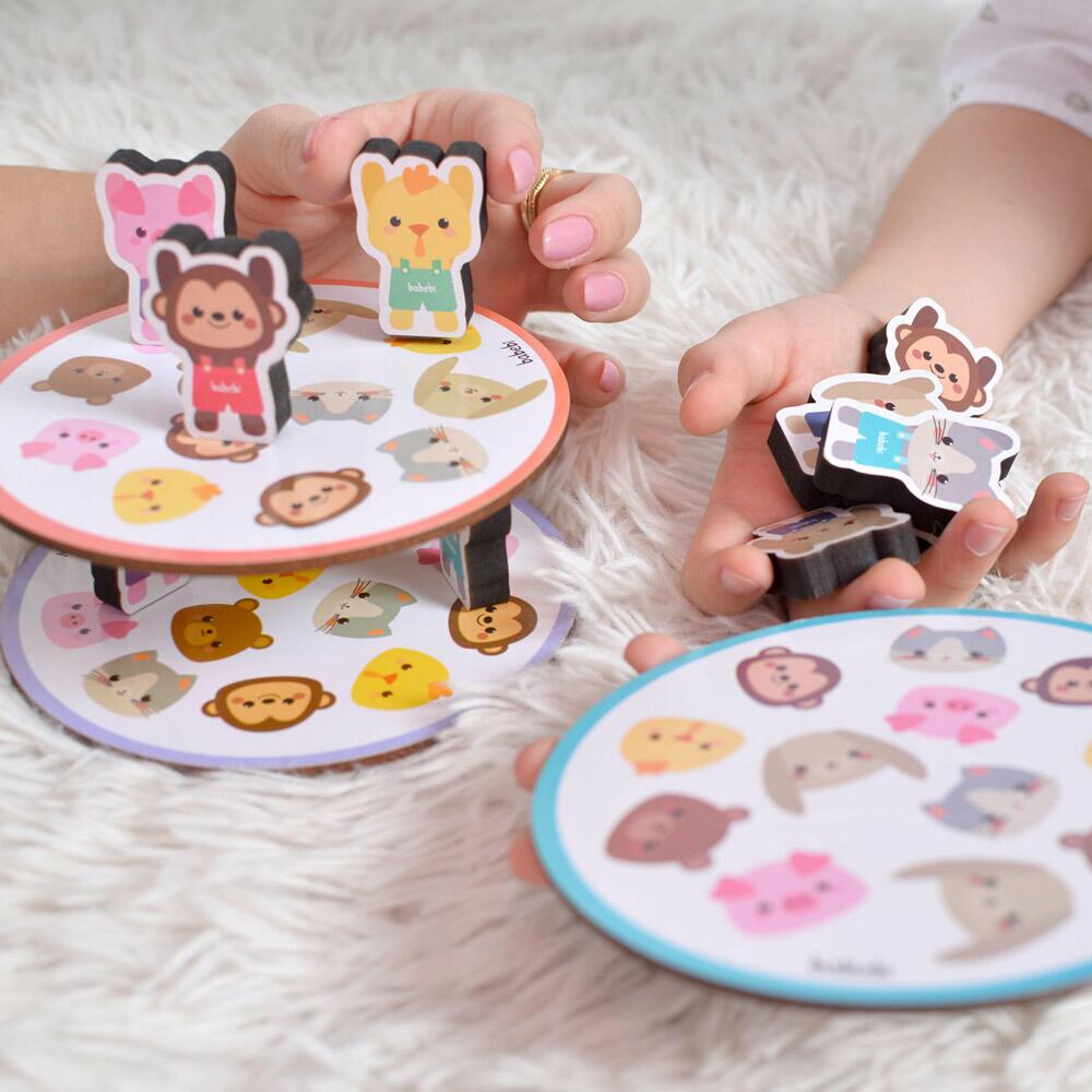Comprar Empilhe os Bichinhos Brinquedo Montessori de Madeira - a partir ...