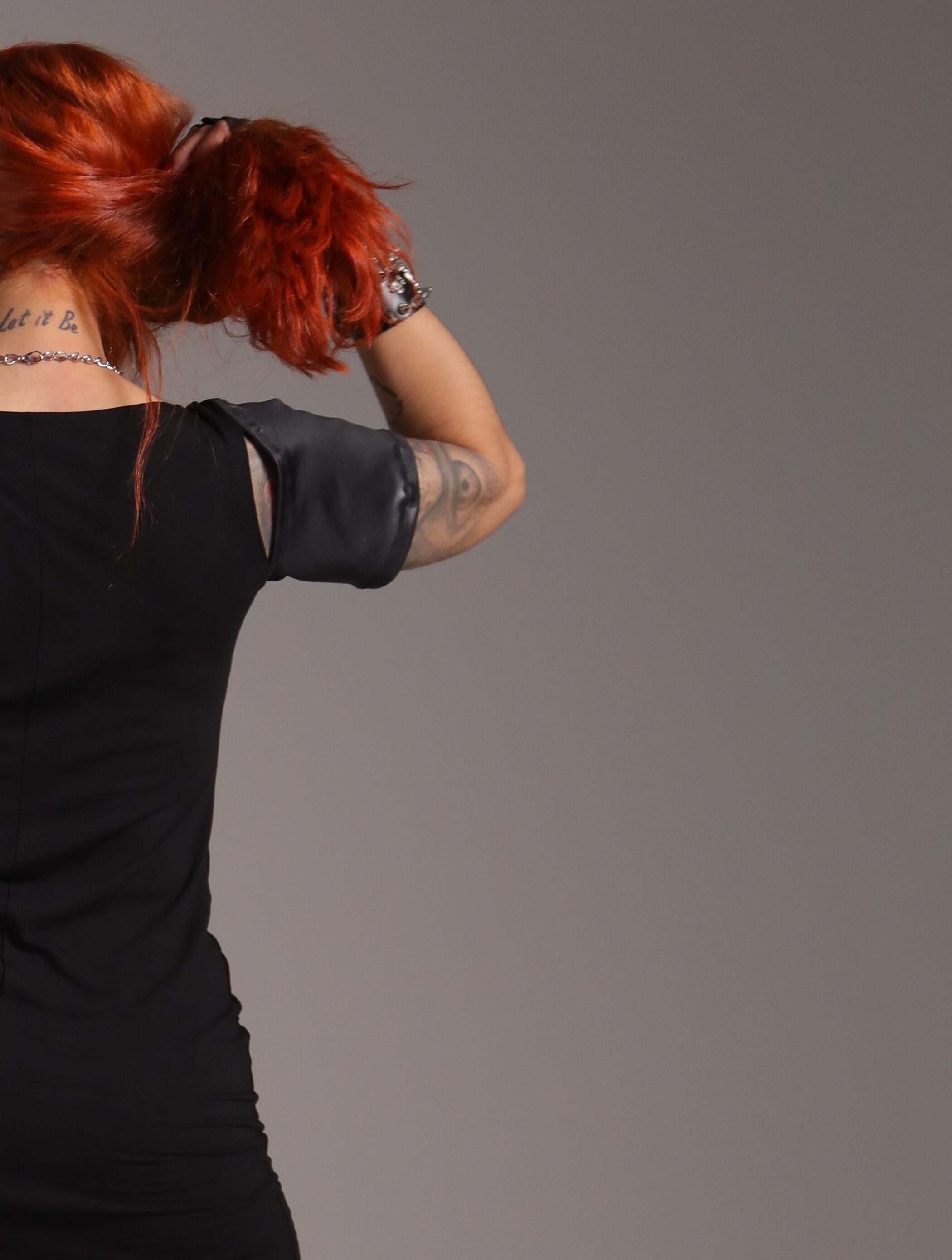 Comprar Vestido Guns N Roses Manga Recorte Estilizada