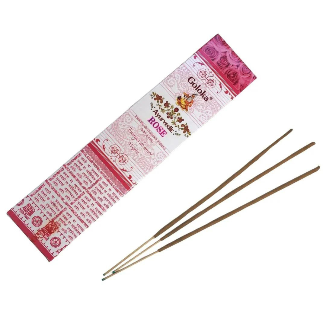 Incenso de Rosas da Casinha das Essências