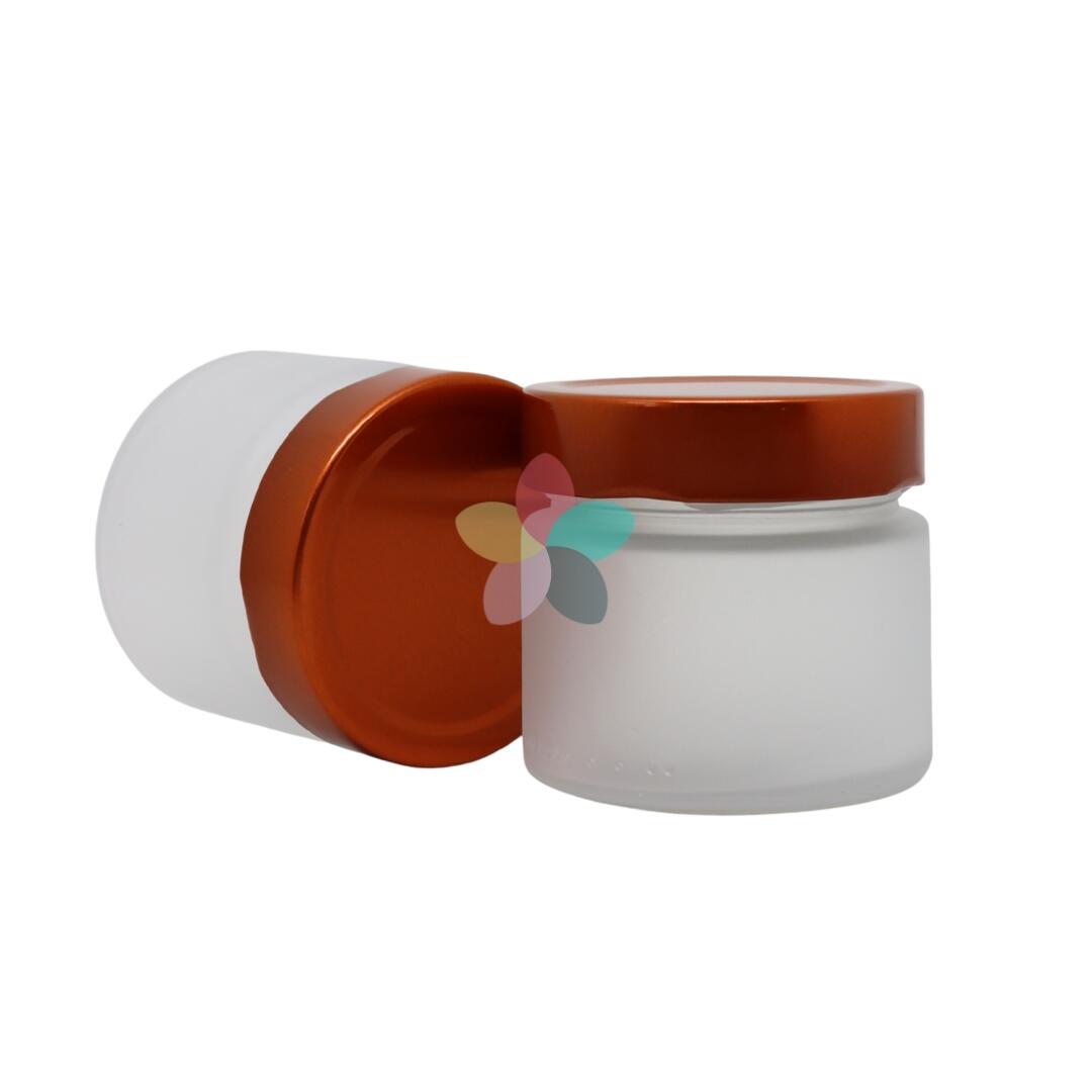 Kit com 12 Potes de Vidro La Pianezza 210ml - Fosco