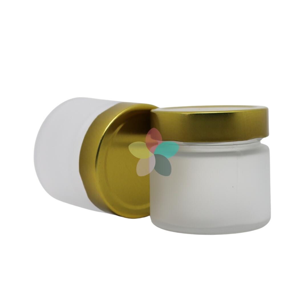 Kit com 12 Potes de Vidro La Pianezza 210ml - Fosco