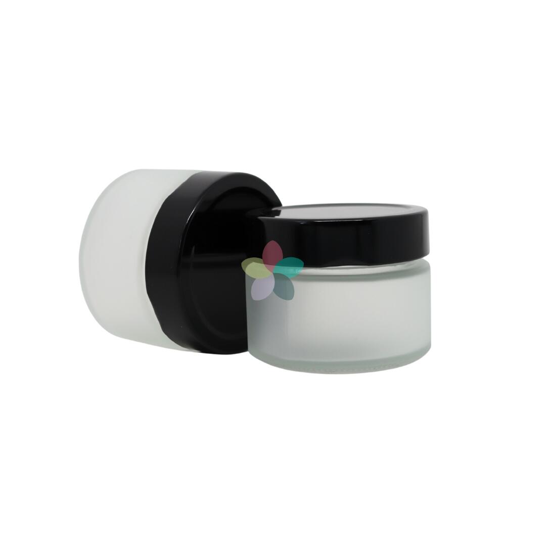 Kit com 12 Potes de Vidro Mini Pianezza 150ml - Fosco