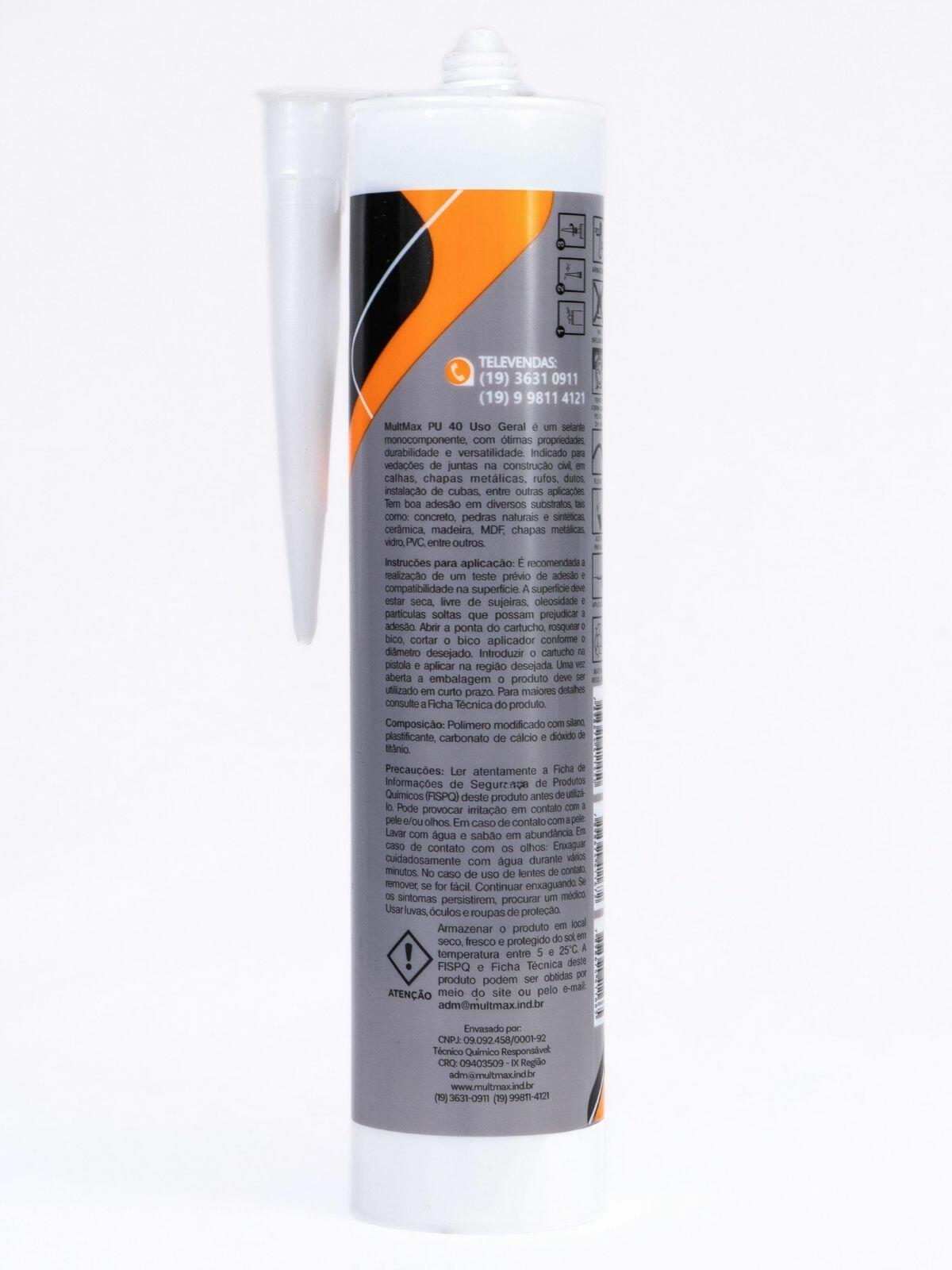 Comprar Tubo de PU40 400g MultMax Selantes - Caixa com 12 unidades ...