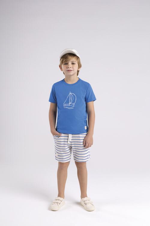 Comprar BUGBEE CONJUNTO BARQUINHO AZUL - DANMOO KiDS