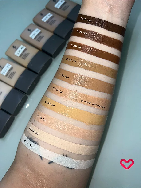 Base Líquida Full Cover - LP Beauty