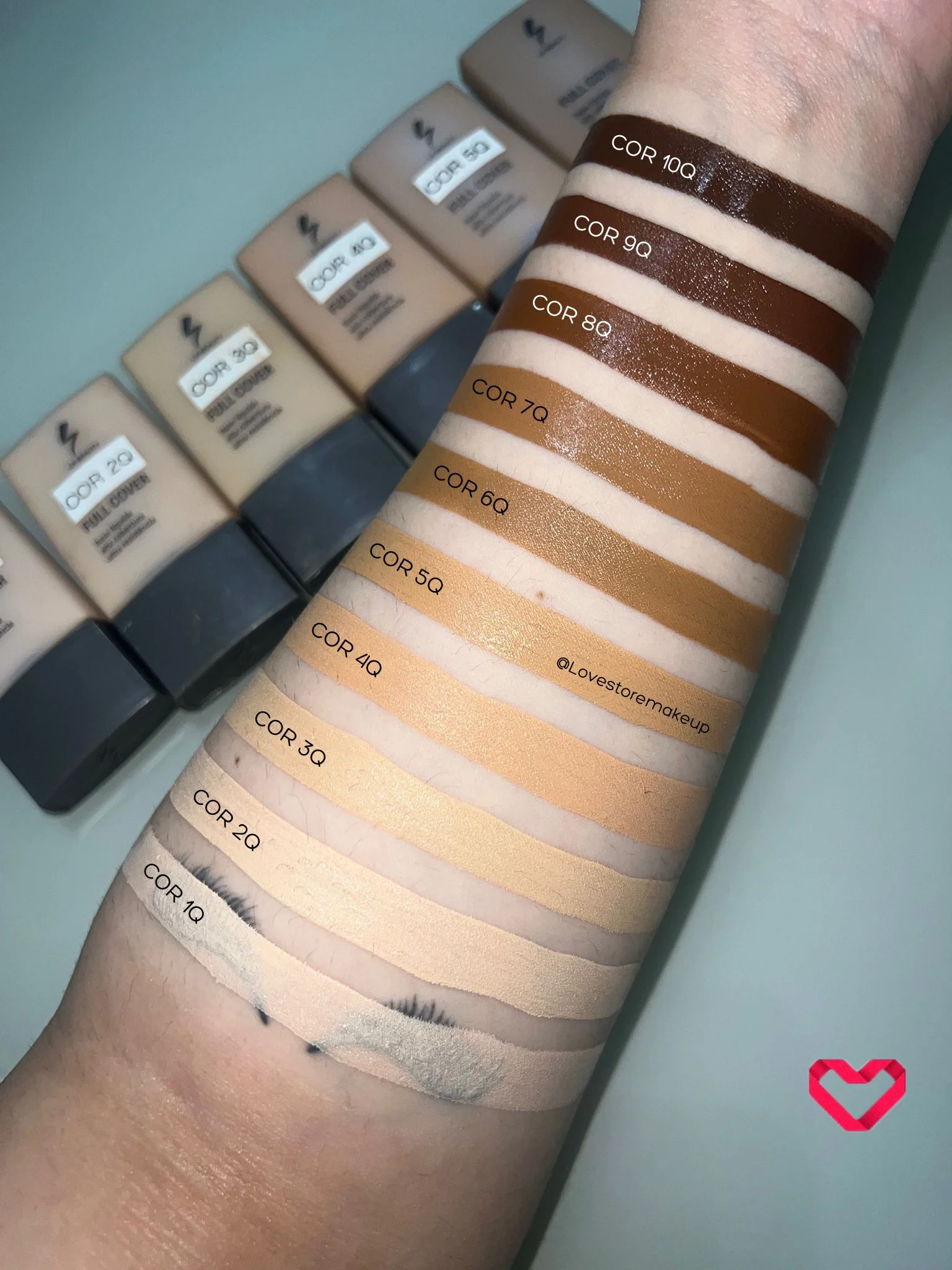 Base Líquida Full Cover - LP Beauty