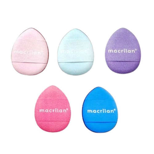 Kit com 5 mini esponjas - Macrilan