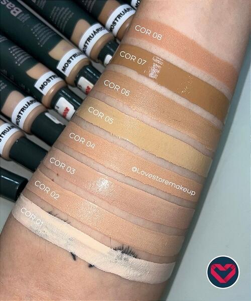 Base líquida matte Basic - Nina Makeup