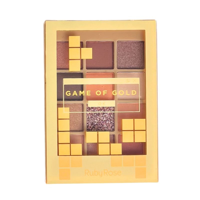 Paleta de sombras Game of Gold - Ruby Rose