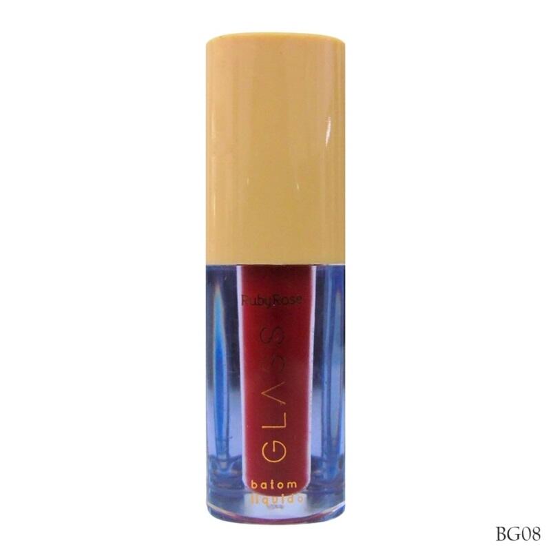 Batom líquido Velvety Glass - Ruby Rose