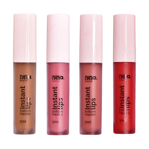 Batom Instant Lips - Nina Makeup