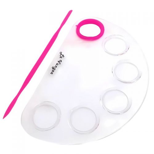 Placa em acrílico semi circular - Le Vangee