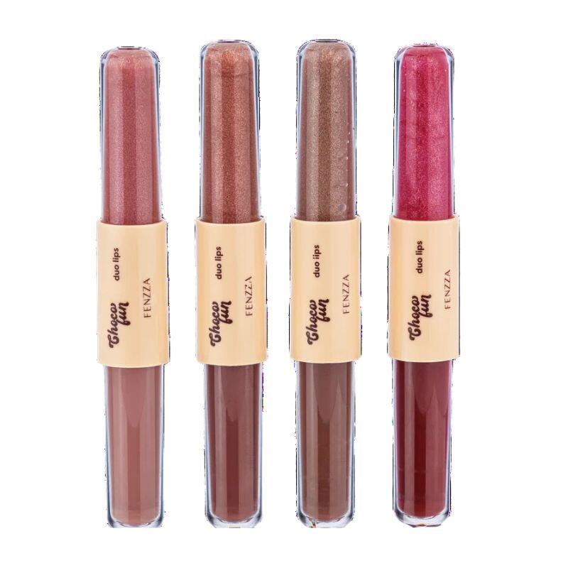 Batom líquido e Gloss Choco fun - Fenzza