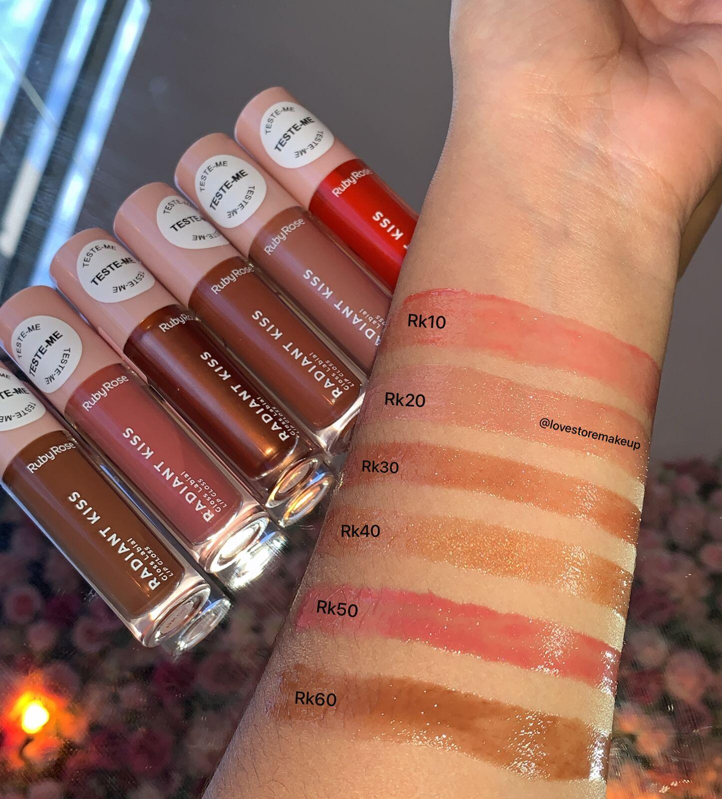 Gloss labial Radiant Kiss - Ruby Rose