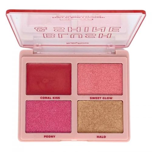 Paleta de Blush e Iluminador Rose Gold Ruby Rose