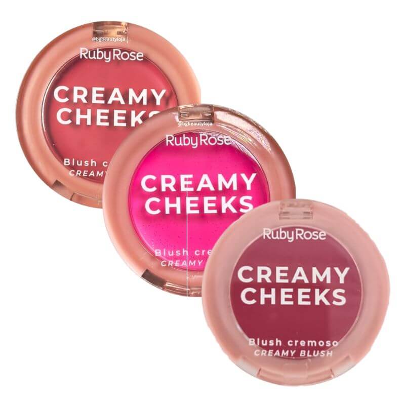 Blush cremoso Creamy Cheeks - Ruby Rose