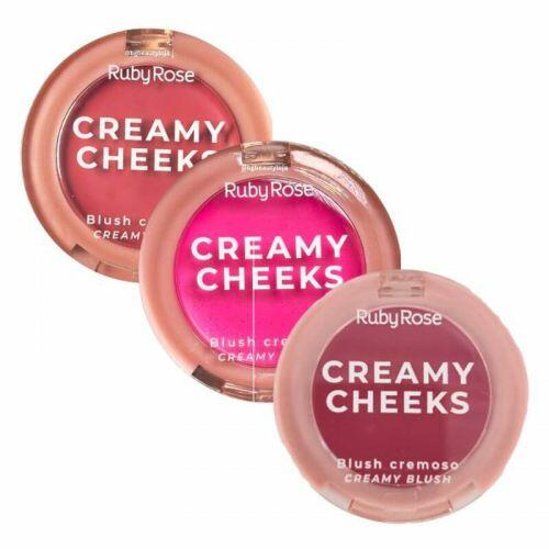 Blush cremoso Creamy Cheeks - Ruby Rose
