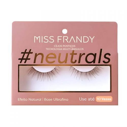 Cílios postiços Neutrals 06 - Miss Frandy