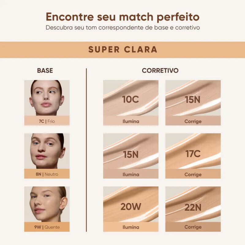 Corretivo líquido Soft Blur - Mascavo