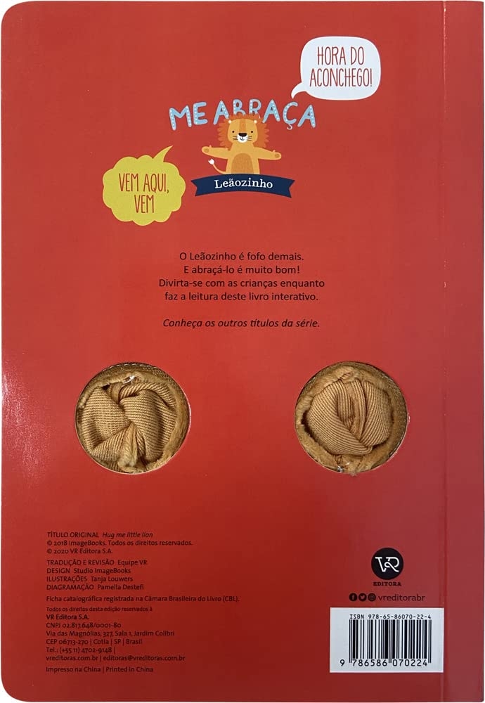 Comprar Me Abraça Leaozinho VR - a partir de R$72,67 - Fabrica Ideias ...