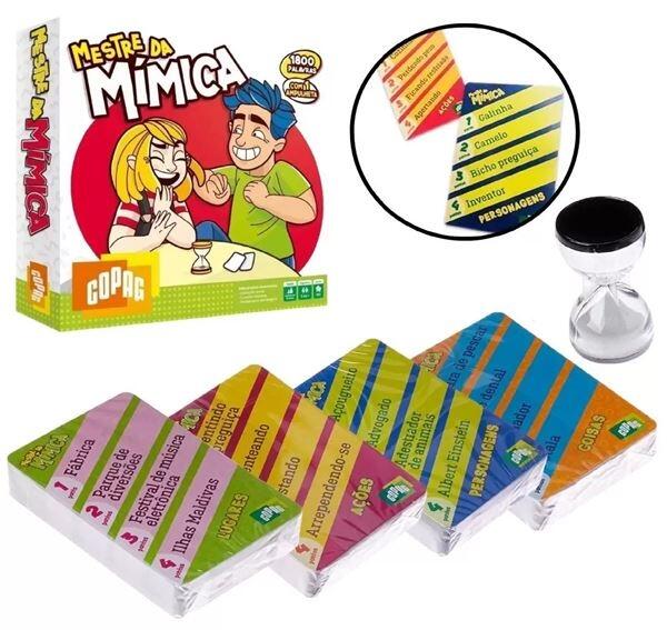 Comprar Jogo Mestre Da Mimica Copag - Fabrica Ideias Para Criança