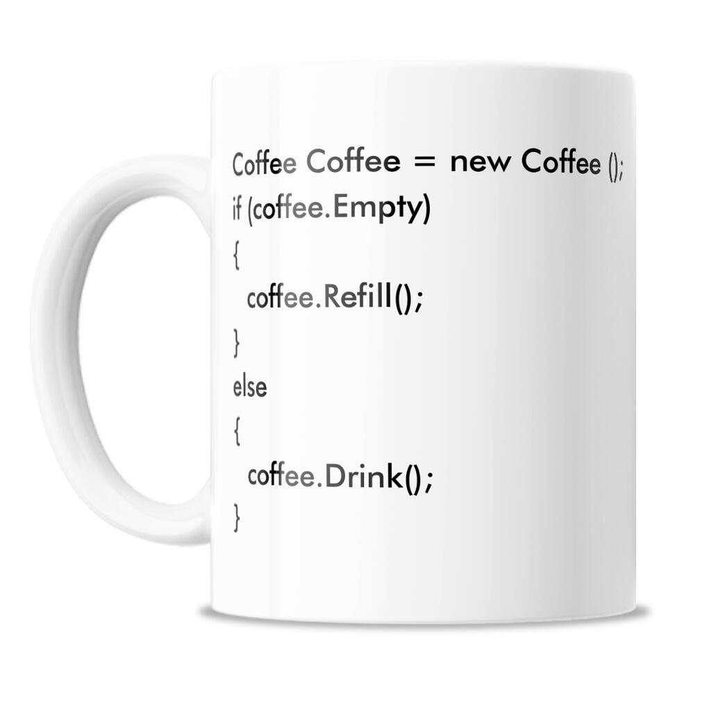 Caneca Programador JS - if Coffee
