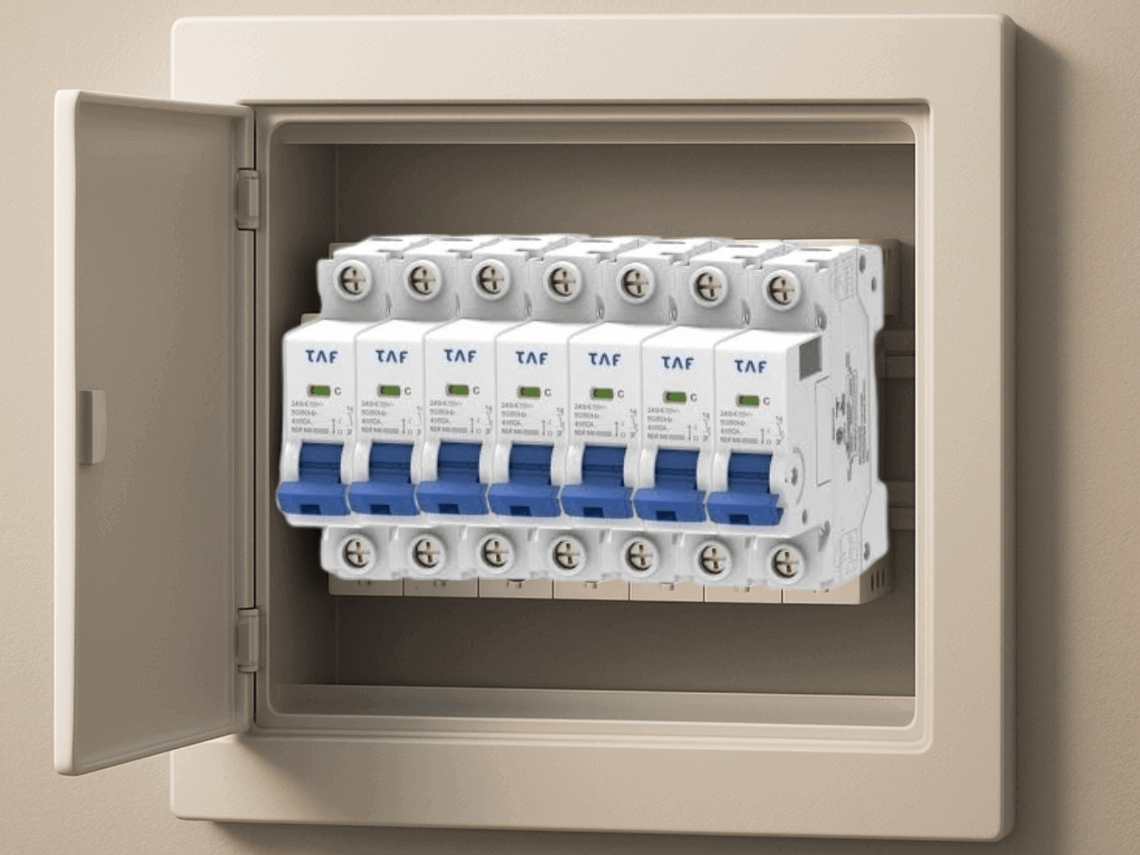 Disjuntor Monopolar Taf de 10A a 70A Curva C 1P